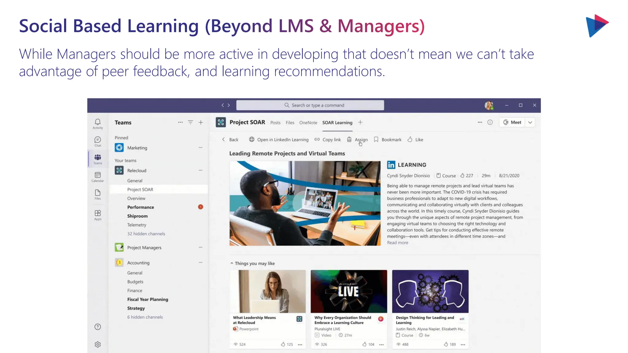 Microsoft x 2toLead Webinar Session 2 - How Employee Learning and Development Is Changing With ...