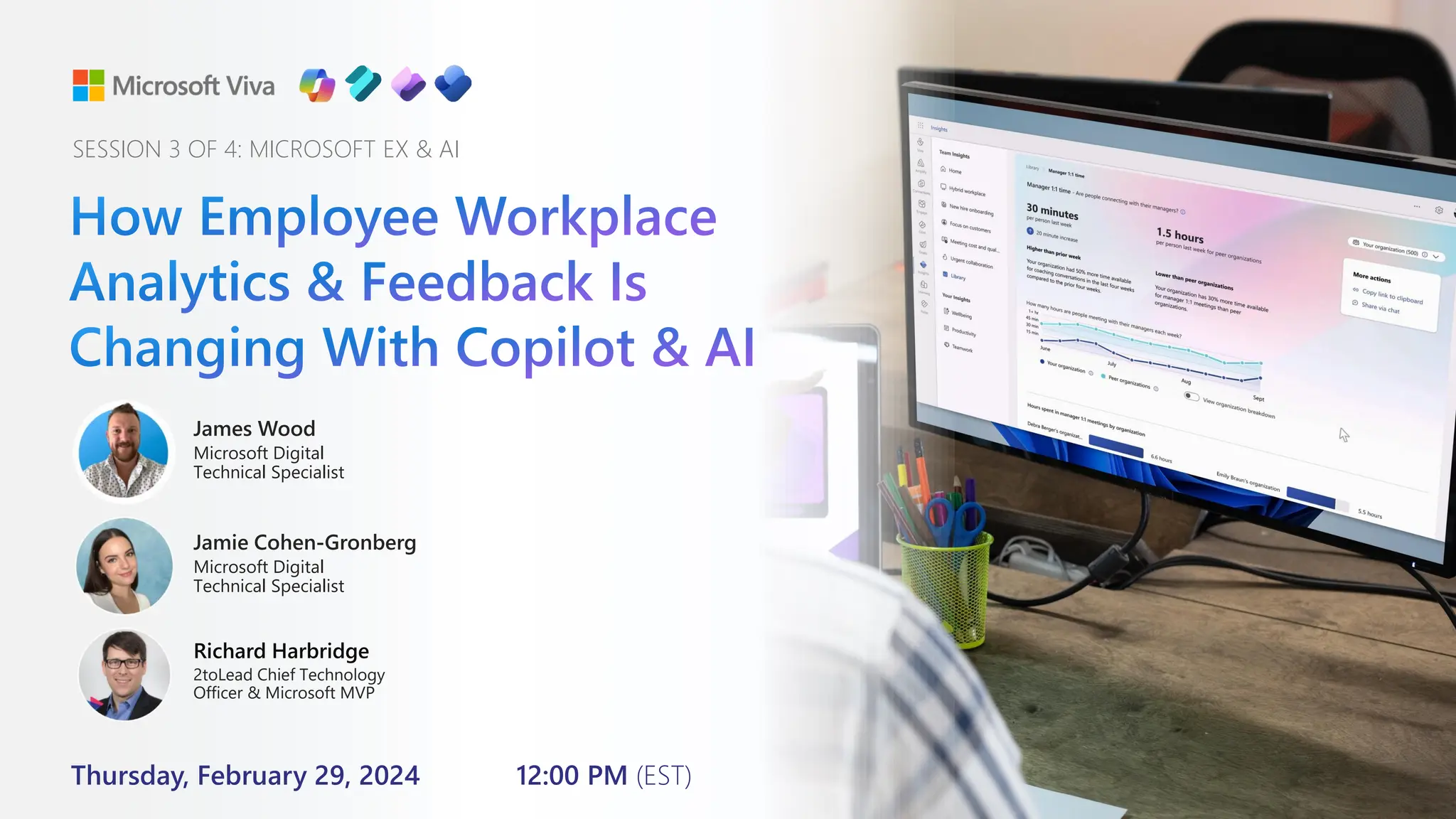 Microsoft x 2toLead Webinar Session 3 - How Employee Workplace Analytics and Feedback Is ...
