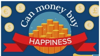 Speaking topic about money and organisation | PPTX