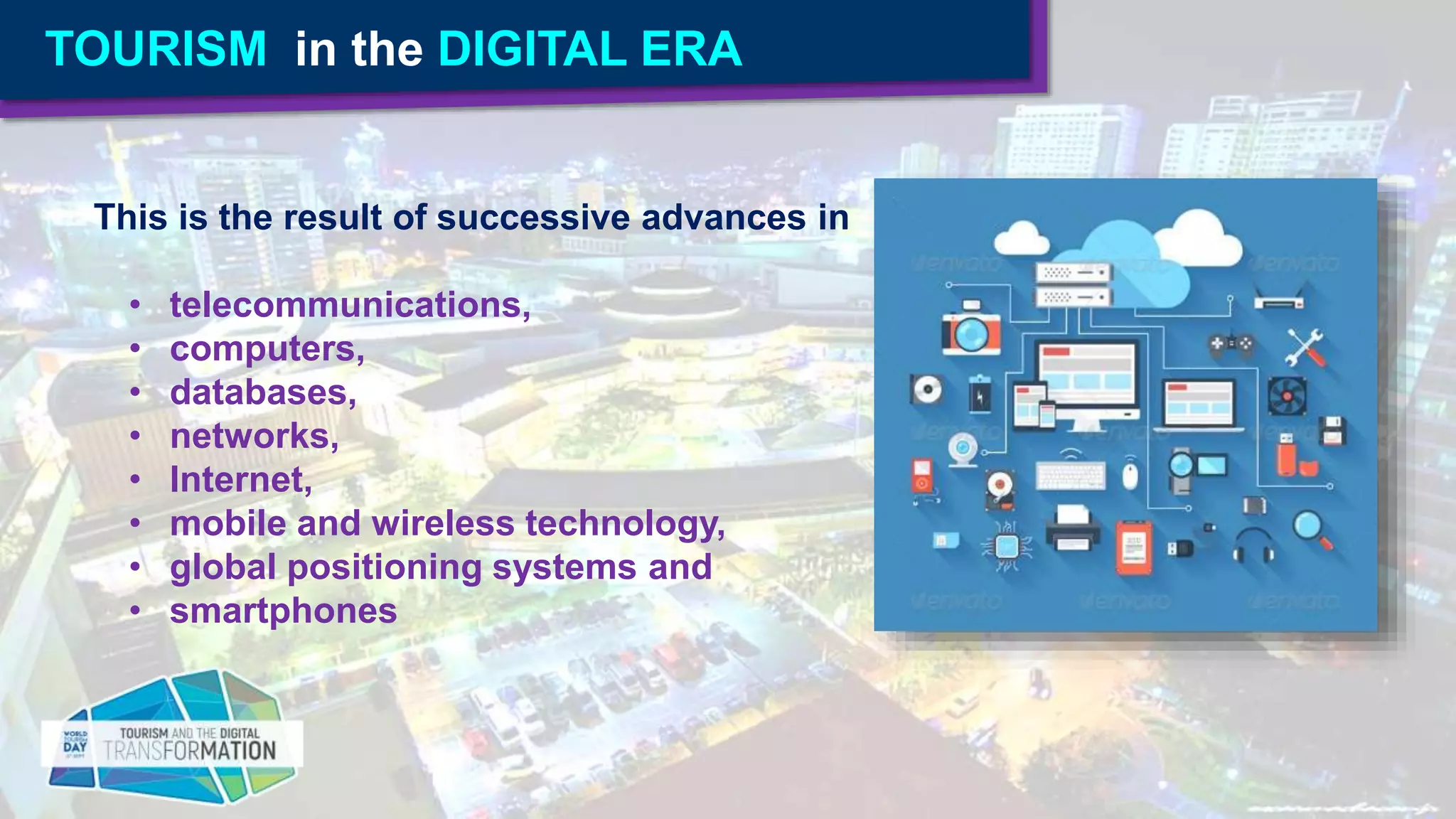 Tourism and the Digital Transformation | PPTX