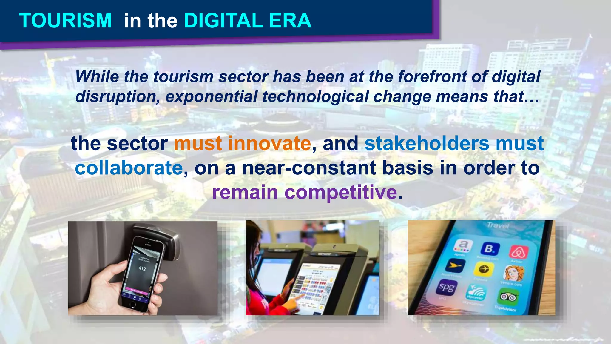 Tourism and the Digital Transformation | PPTX