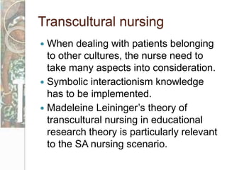 2 transcultural nursing | PPTX