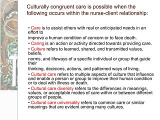 2 transcultural nursing | PPTX