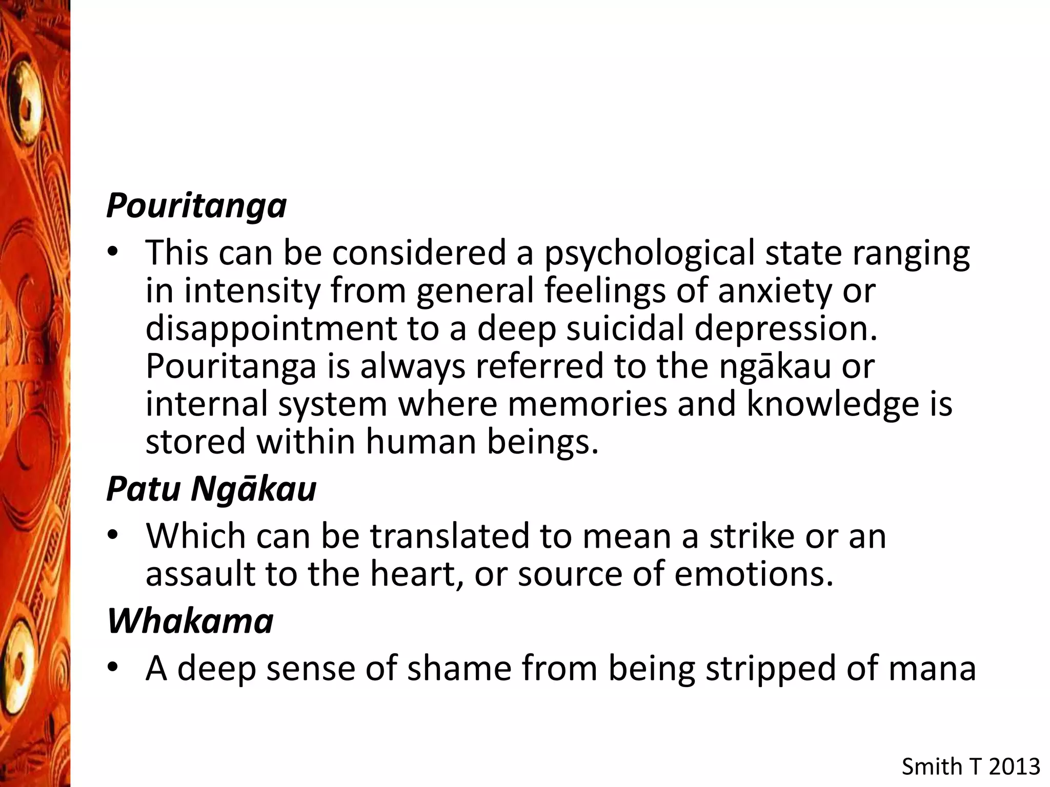 Transforming Māori experiences of Historical Intergenerational Trauma ...