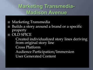 2 transmedia storytelling & derivative rights | PPT