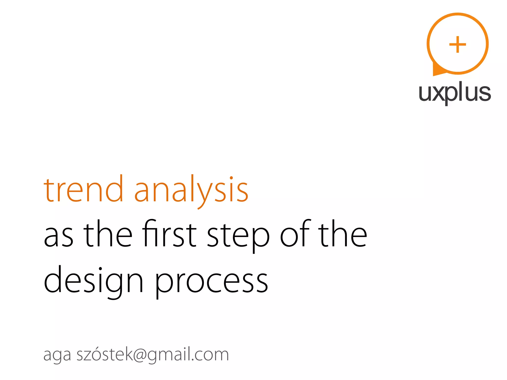 Trend analysis | PDF