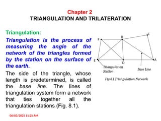 Triangulation is the process of tracing and measurement | PPTX