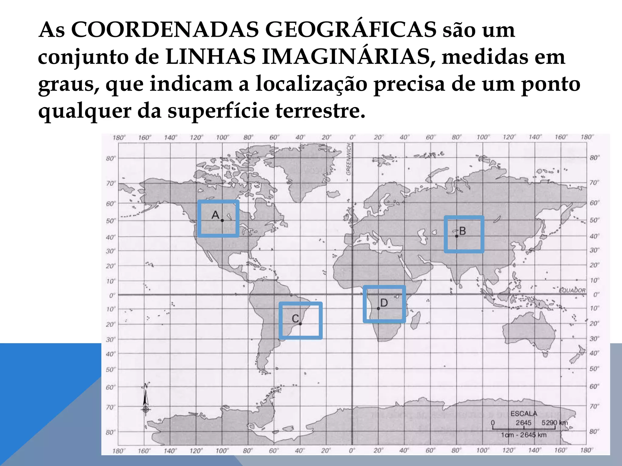 As coordenadas geográficas - 6º ANO (2016) | PPTX