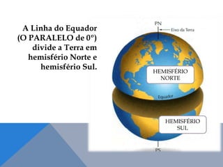 As coordenadas geográficas - 6º ANO (2016) | PPTX