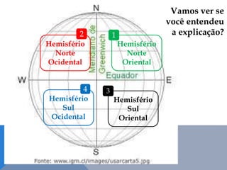 As Coordenadas Geográficas - 6º Ano (2017) | PPTX