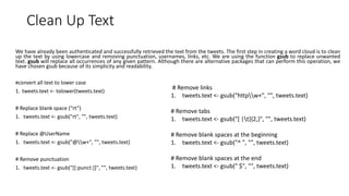 Twitter data analysis using r (part 2) | PDF