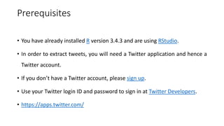 Twitter data analysis using r (part 2) | PDF