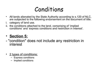 2 types of conditions slide | PPT