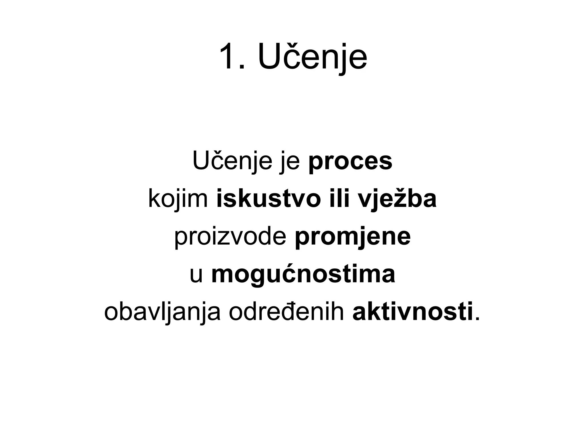 2 ucenje, klasicno uvjetovanje | PPT
