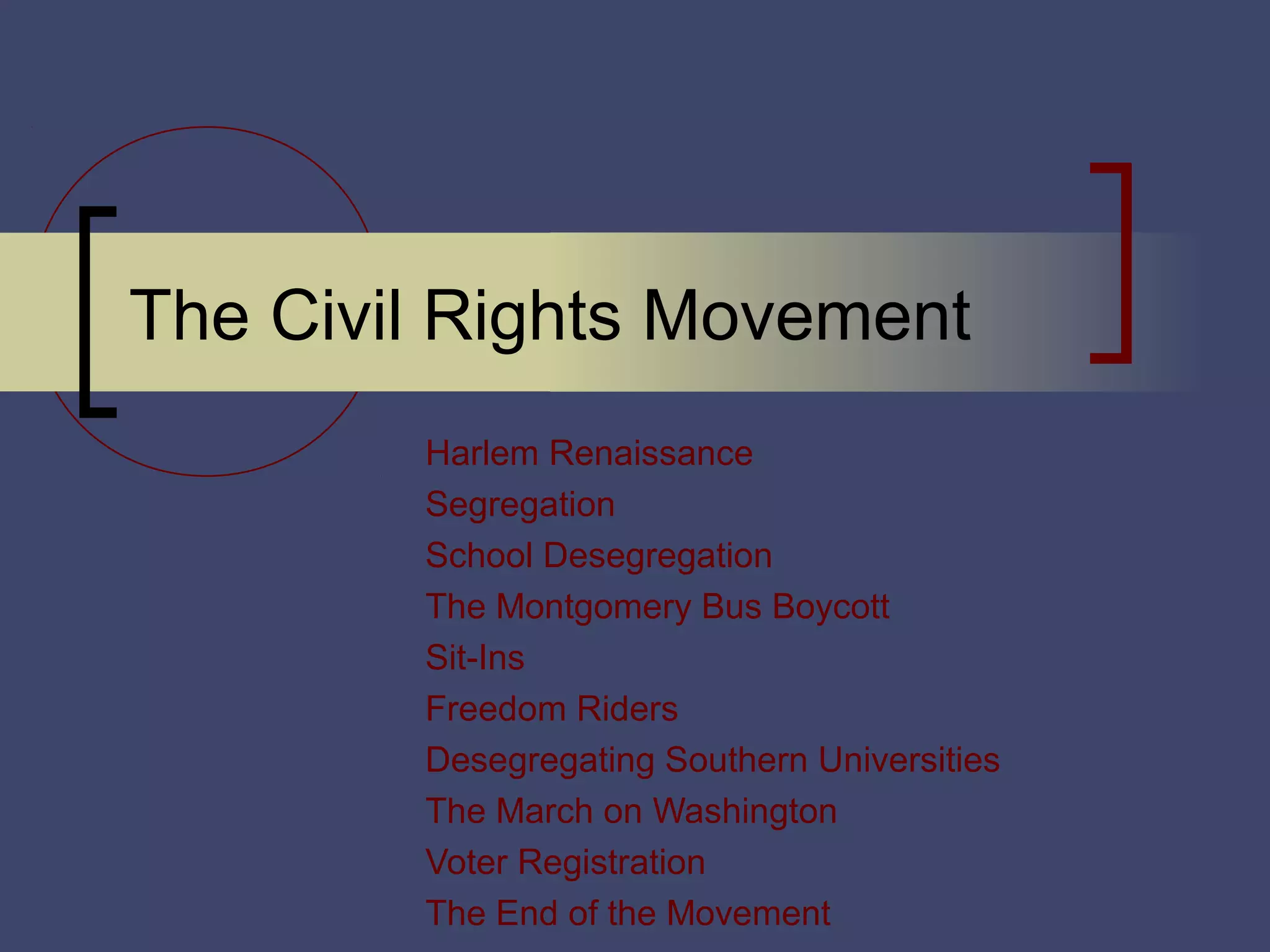 Events civil rights_move | PPT