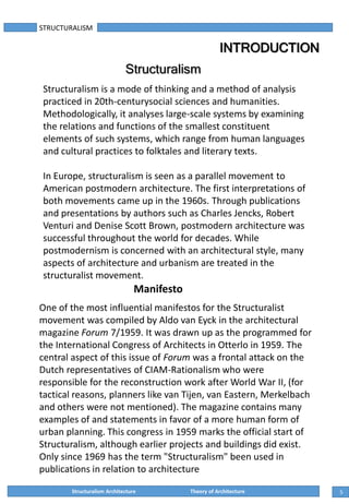 Structuralism is a mode of thinking .pptx