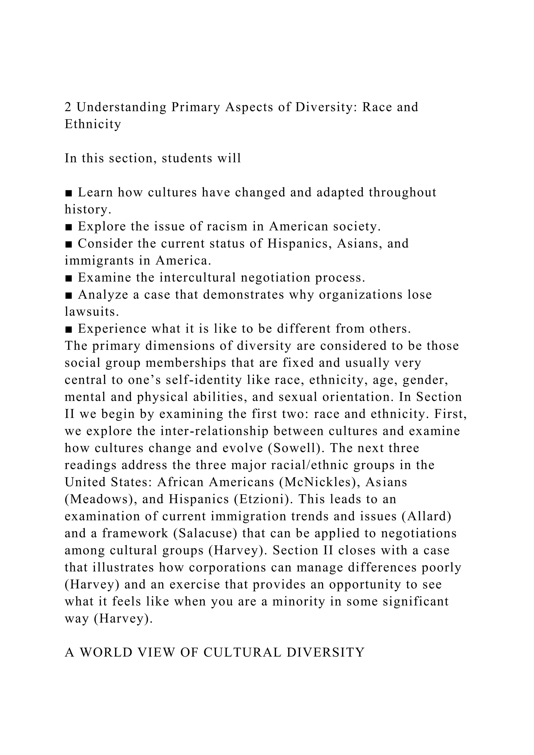 2 Understanding Primary Aspects of Diversity Race and Ethnicity.docx