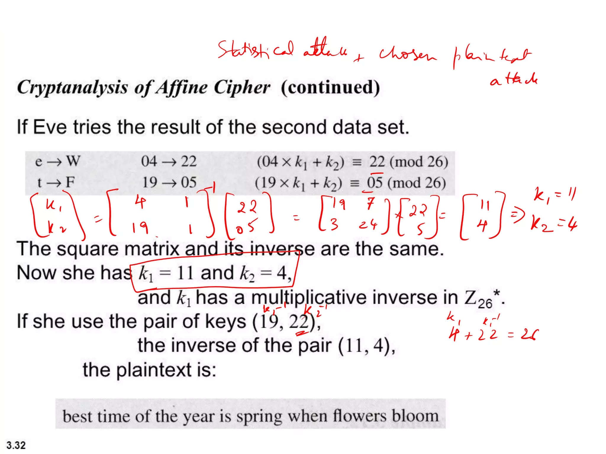 2 Unit 1. Traditional Symmetric Ciphers.pdf | Information and Network Security | Computing
