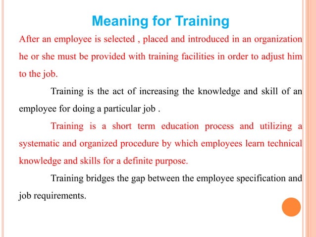 Human Resource Management Unit 2 | PPTX