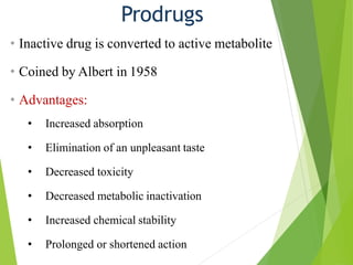 UNIT I: DRUG METABOLISM: S.Y. B. PHARMACY IV SEMESTER | PPTX