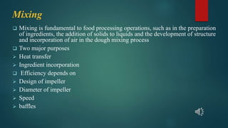 unit operation in food processing ppt by Ramkinker Bhu | PPTX