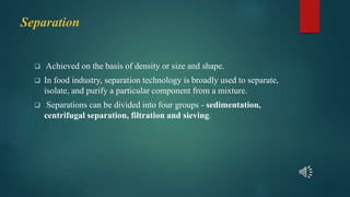 unit operation in food processing ppt by Ramkinker Bhu | PPTX