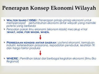 Teori perencanaan dan pengembangan wilayah 2020 | PDF