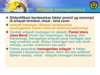 Teori perencanaan dan pengembangan wilayah 2020 | PDF