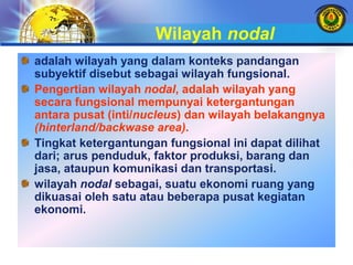 Teori perencanaan dan pengembangan wilayah 2020 | PDF