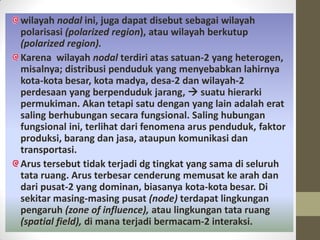 Teori perencanaan dan pengembangan wilayah 2020 | PDF