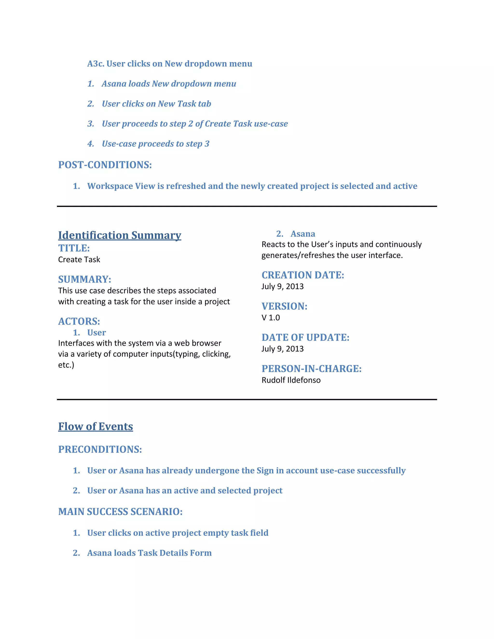 2 use case narratives | PDF | Computing | Technology & Computing