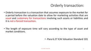 Overview of Business Valuation | PPT
