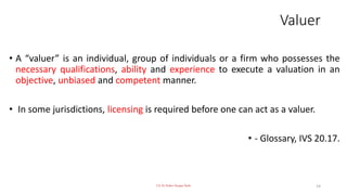 Overview of Business Valuation | PPT