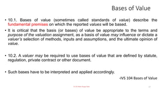 Overview of Business Valuation | PPT
