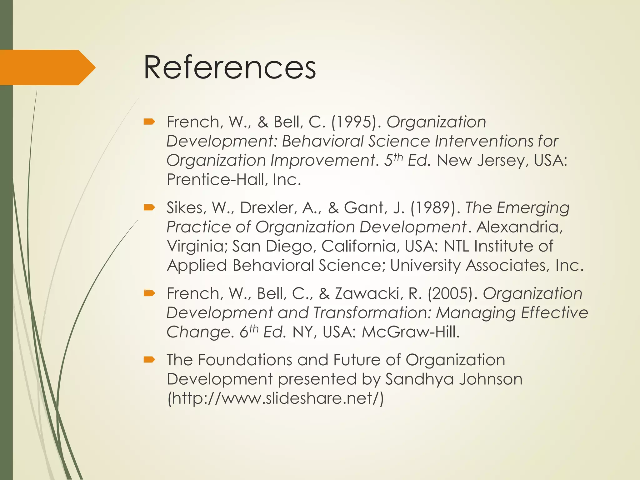 Values, Assumptions, and Beliefs in Organization Development | PDF