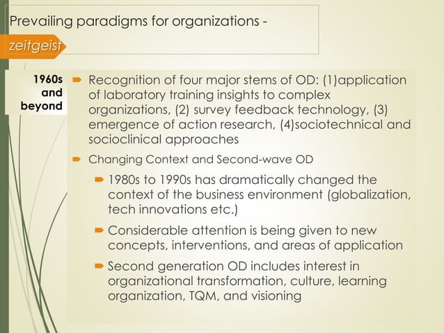 Values, Assumptions, and Beliefs in Organization Development | PDF ...