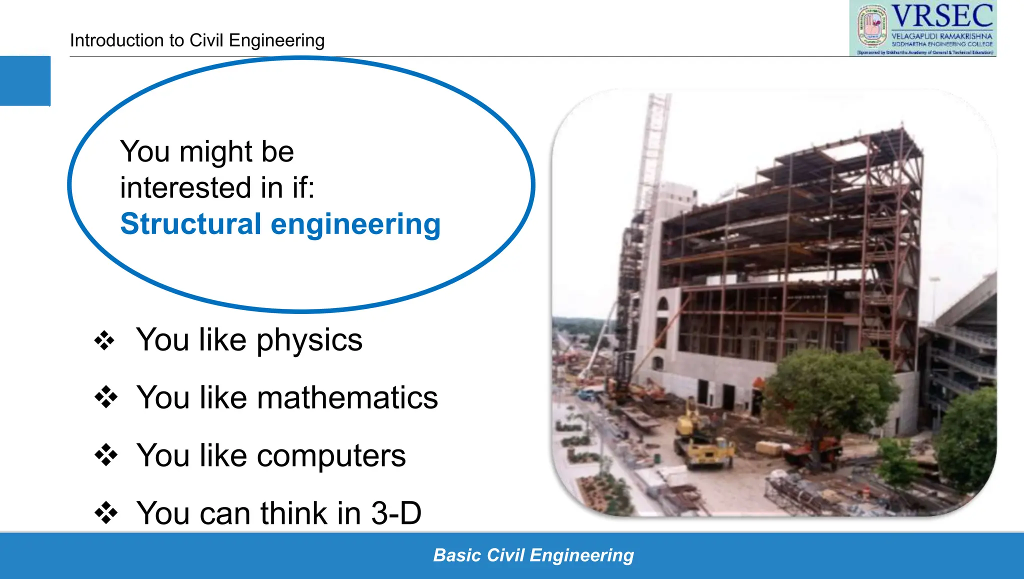 Various Disciplines in Civil Engineering | PPTX