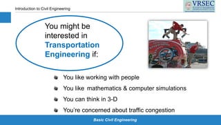 Various Disciplines in Civil Engineering | PPTX