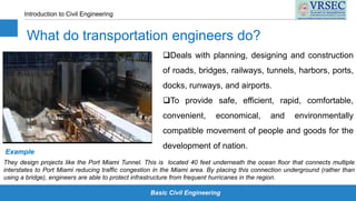Various Disciplines in Civil Engineering | PPTX