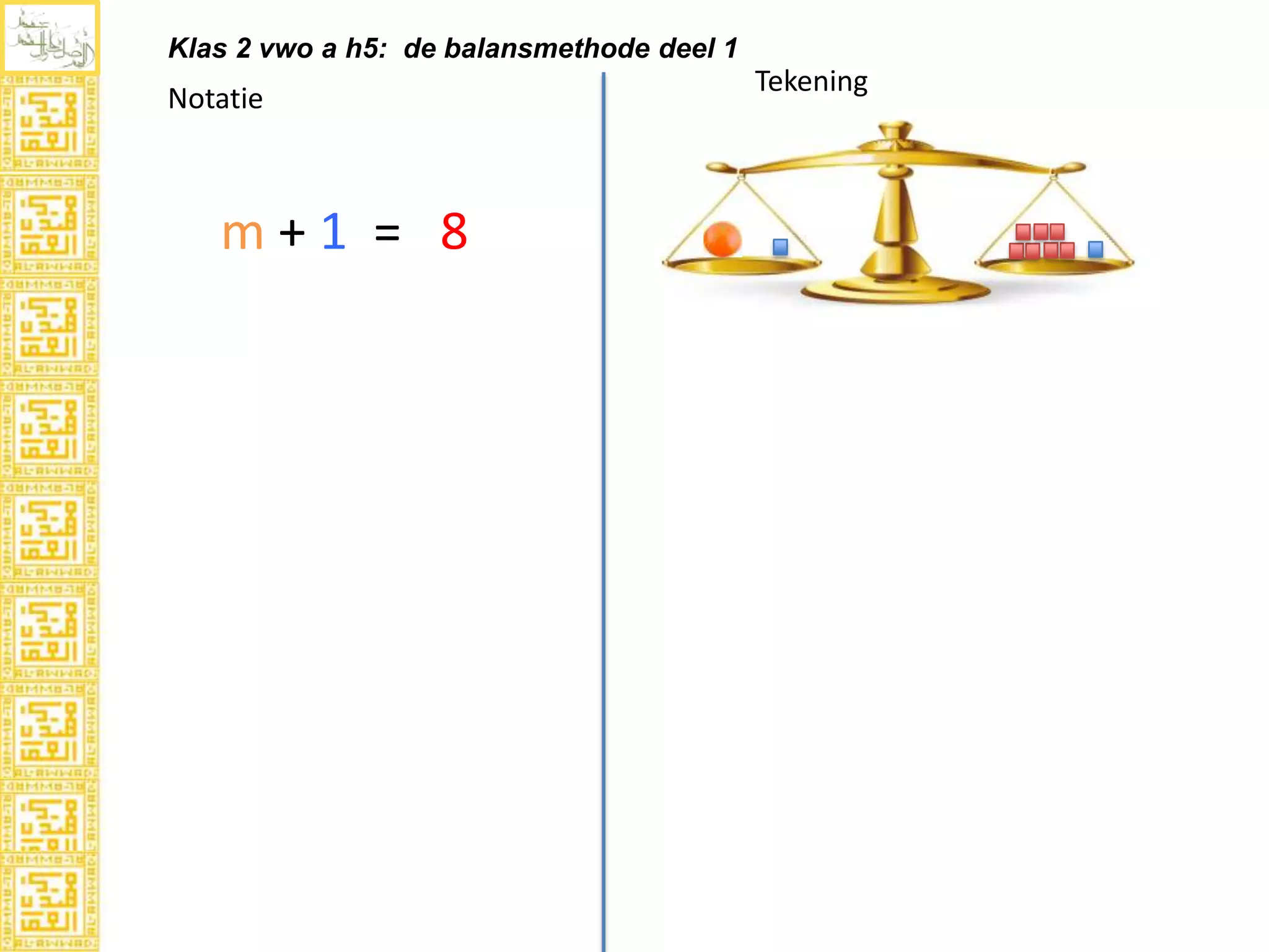 2vbalansmethodedeel1 | PPTX