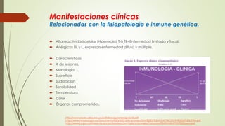 Características clínicas lepra jun 015 sss | PPTX