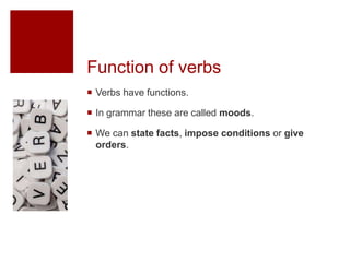 2 verbs and verb tenses | PPT