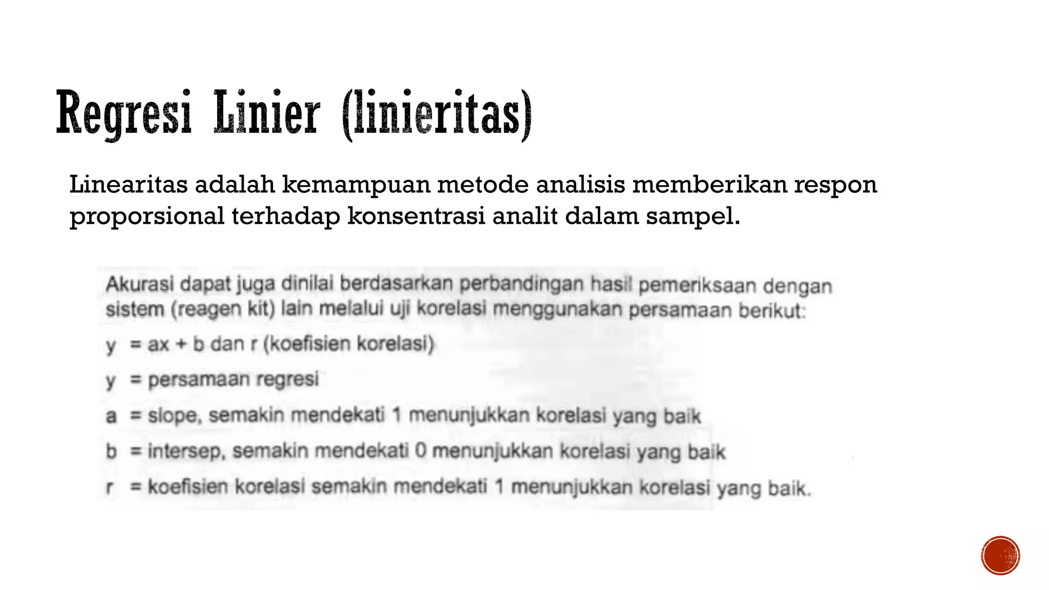 Verifikasi dan Validasi Metode Pemeriksaan Laboratorium Klinik Bagian 1 ...
