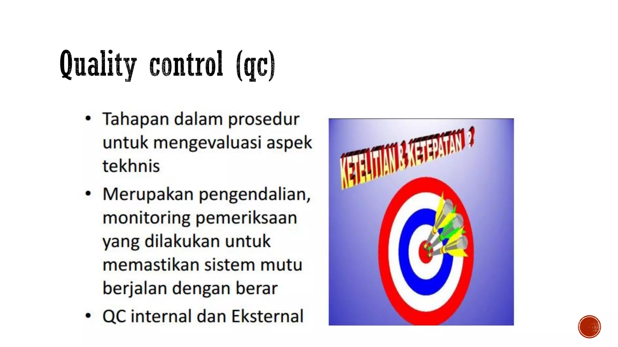 Verifikasi dan Validasi Metode Pemeriksaan Laboratorium Klinik Bagian 1 ...