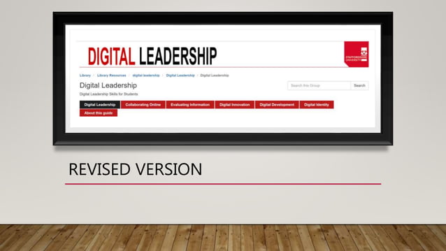 Digital Leadership Capabilities for Students - Vicky McGarvey | PPT