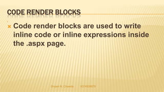 Basic Concept of ASP.NET