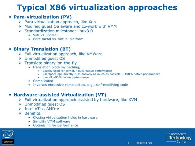 Virtualization Technology Overview | PDF | Operating Systems | Computer ...