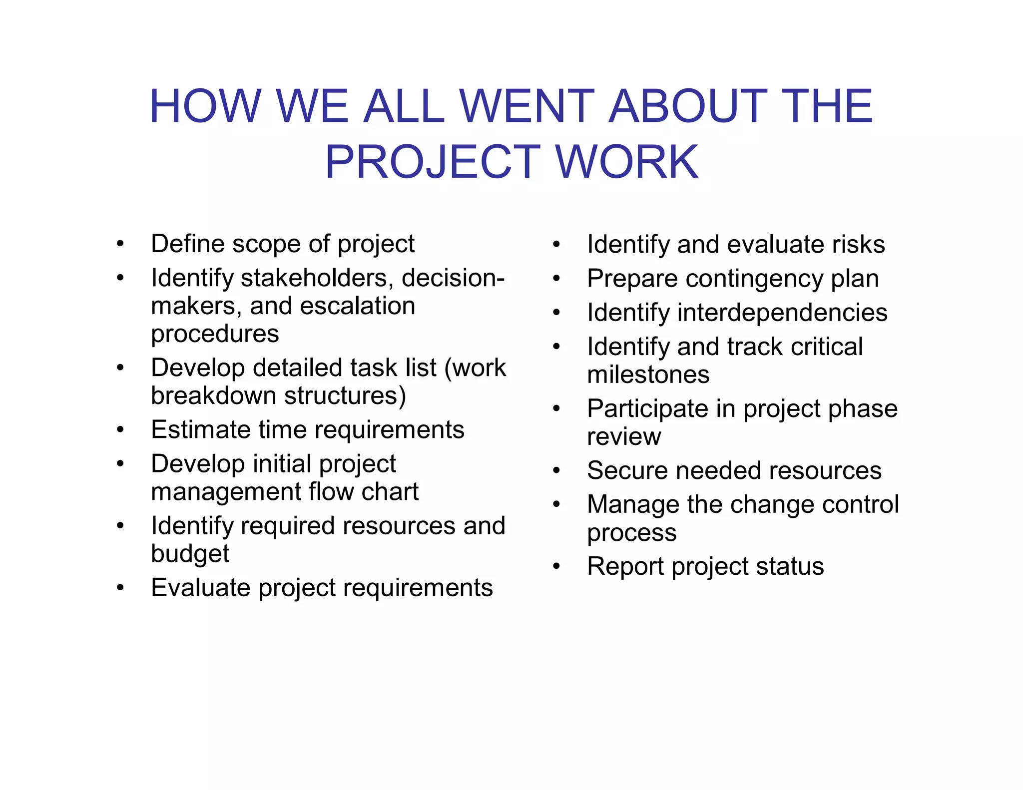 Green field project making of production plant | PDF