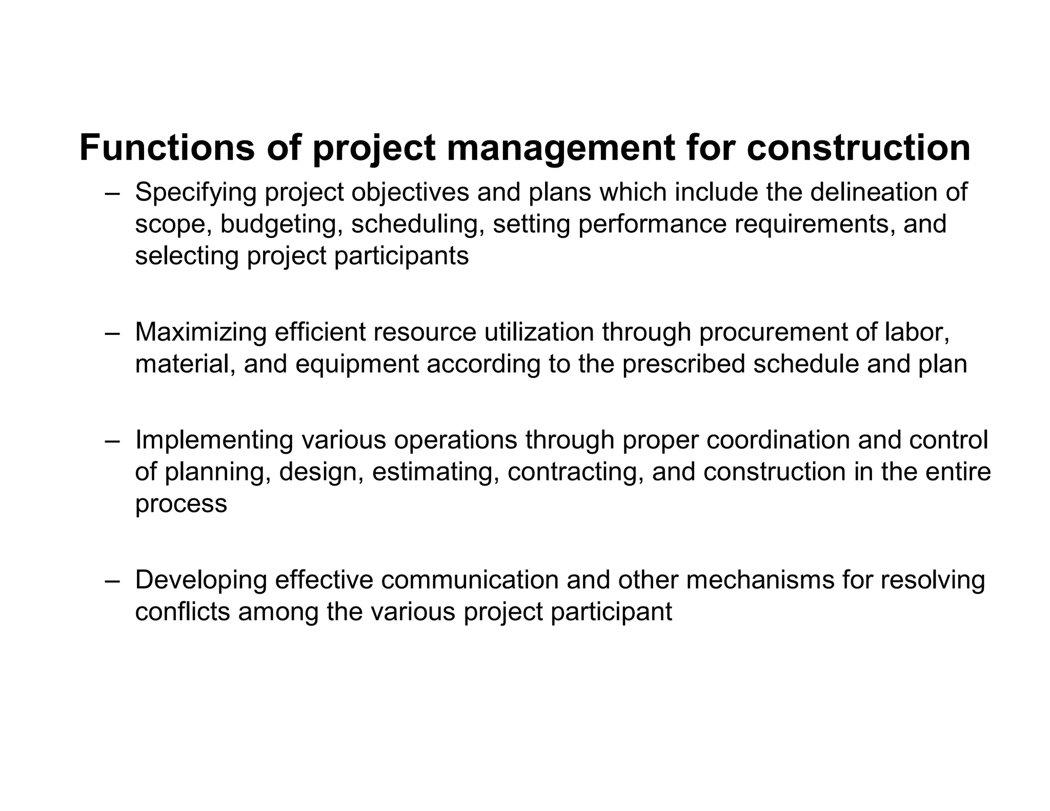 Green field project making of production plant | PDF