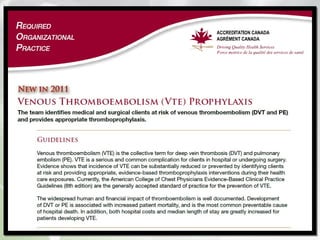 VTE Prophylaxis Focus on Prevention | PPT